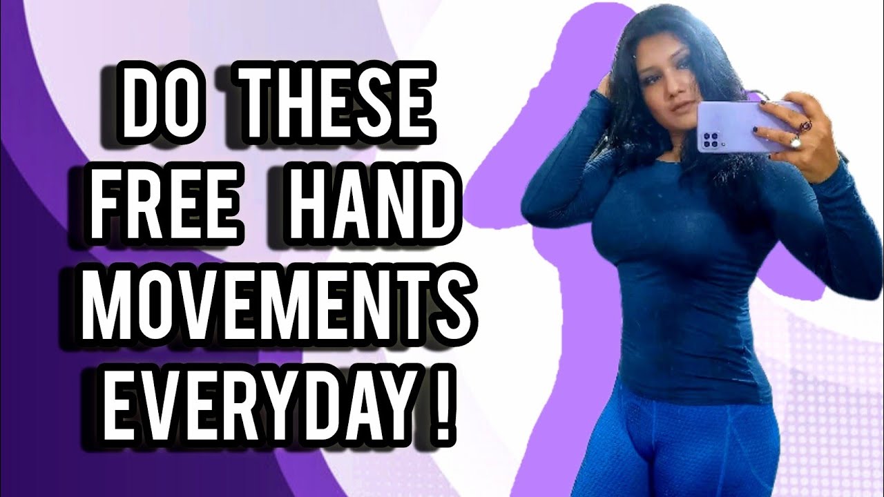 Do these free hand movements to reduce excessive under arm and upper ...
