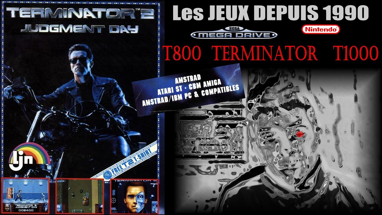 Terminator et Les Jeux Vidéos sur consoles et ordinateurs 🕹 ️ ️👍😁 - YouTube