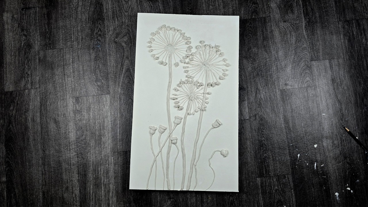 It's very easy, bas relief bas relief for the interior - YouTube