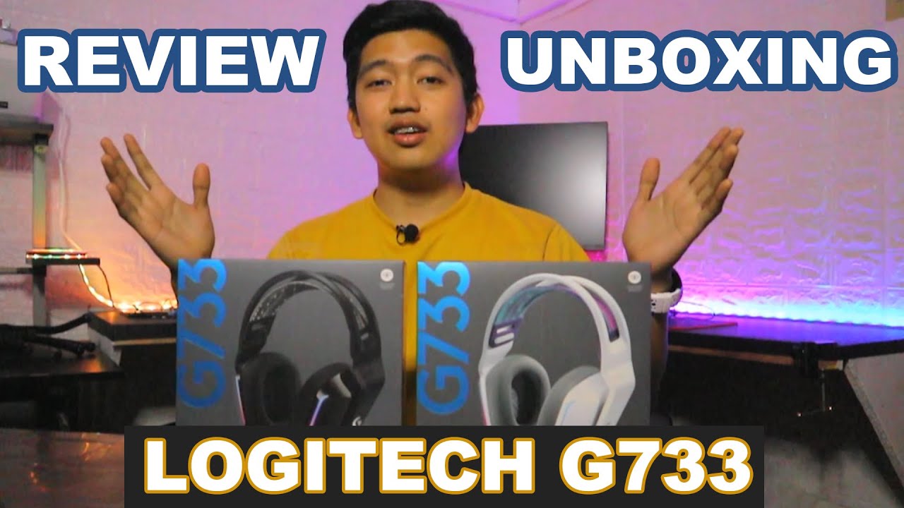 Logitech G733 Wireless Headset Review and Unboxing - YouTube
