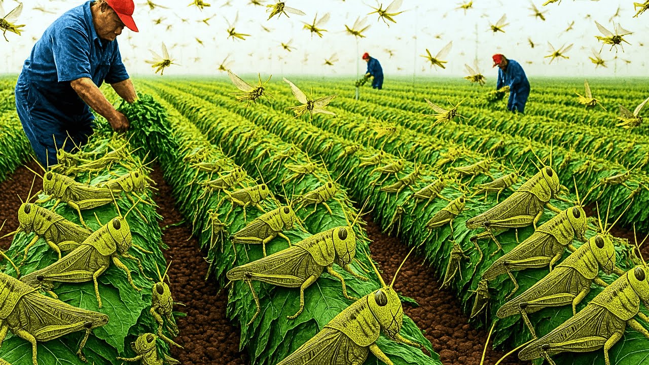 How Billions of Locusts Are Farmed, Harvested, and Eaten - Inside China ...