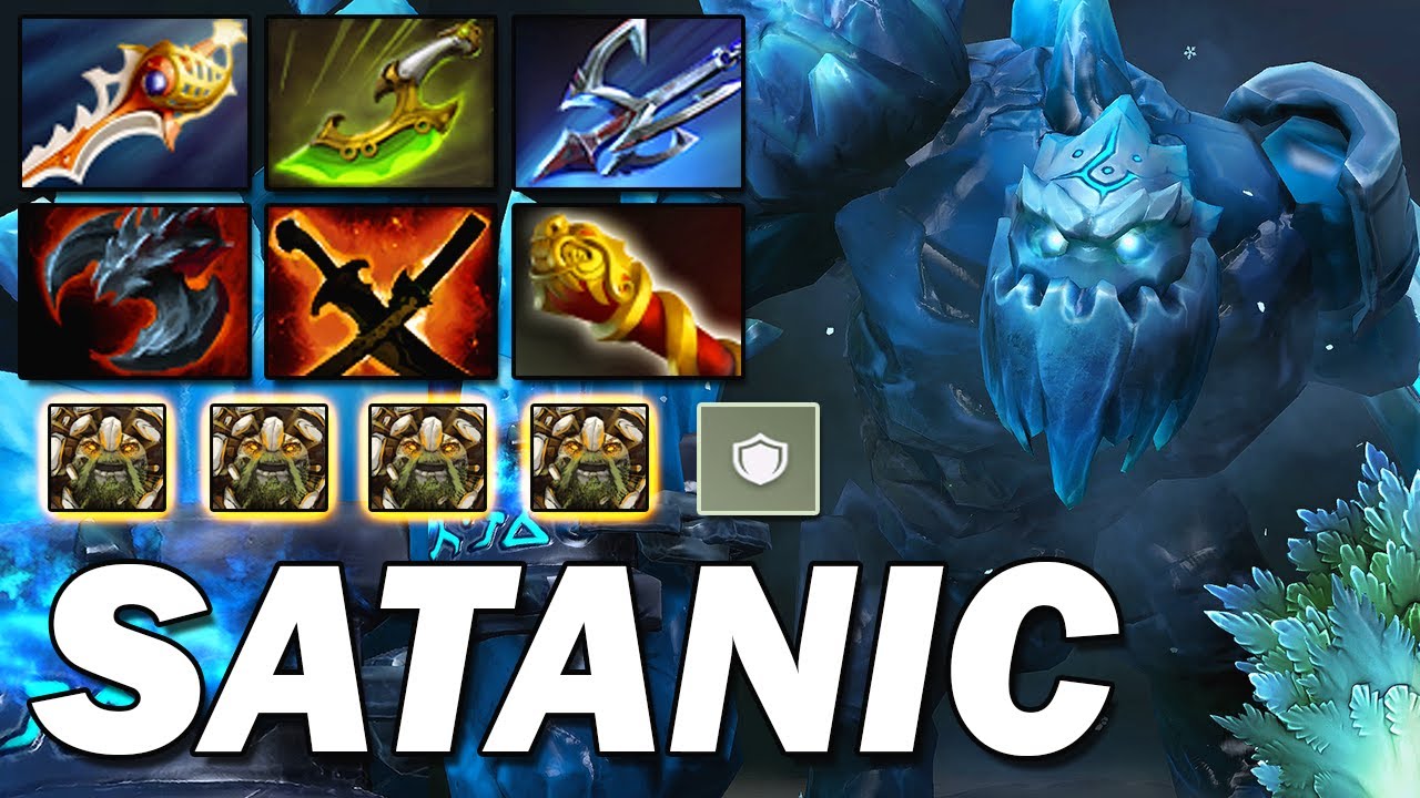 Satanic - Top of the Net Worth Tiny Pro Carry Gameplay | 7.38c Dota 2 ...