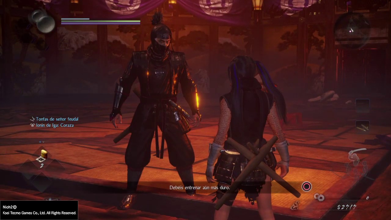 Nioh 2 Hanzo Tonfas - YouTube