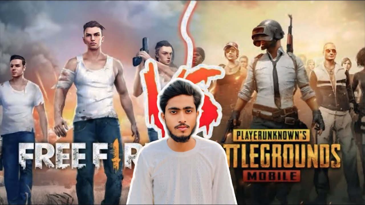 Free Fire VS Pubg Public Reaction || Who Is The Best Game || riz ...