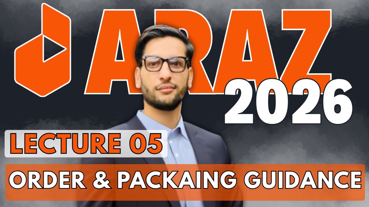 Daraz Complete Course 2026 | Order Kese Process Kary? Daraz Packing ...