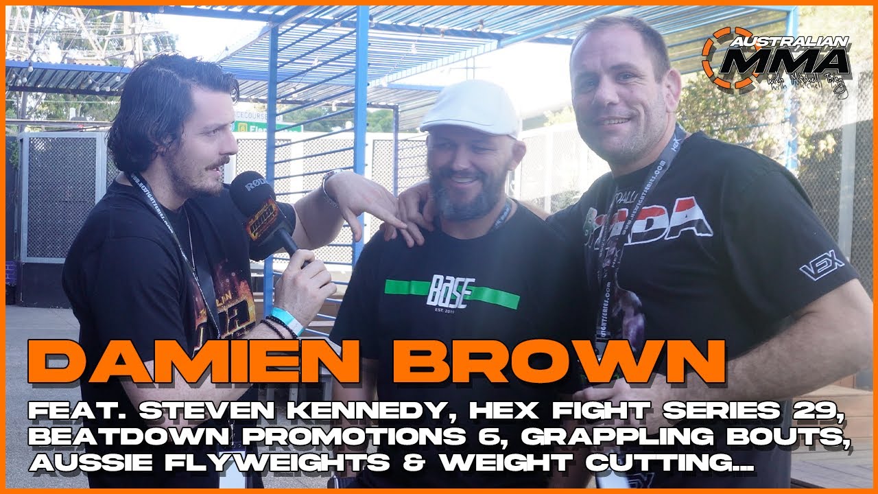 Damien Brown - Weight Cutting, Beatdown Promotions 6, Grappling Matches ...