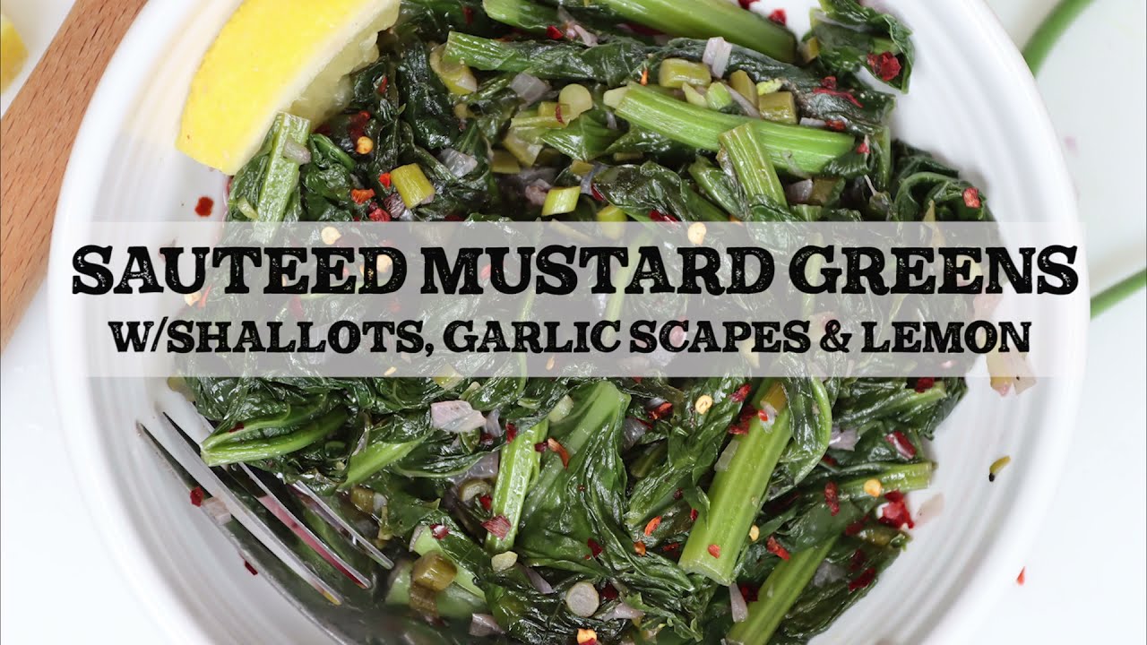 Sauteed Mustard Greens Recipe