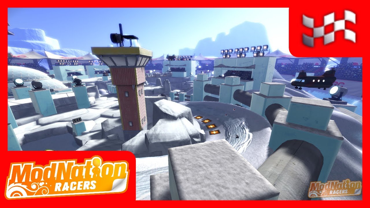 Modnation Racers Track Showcase "[F8BC] Frostbite Series: Qualifier" by ...