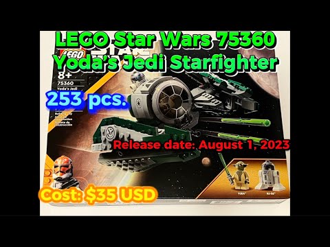 LEGO Speed Build & Review - 75360: LEGO Star Wars - Yoda’s Jedi ...