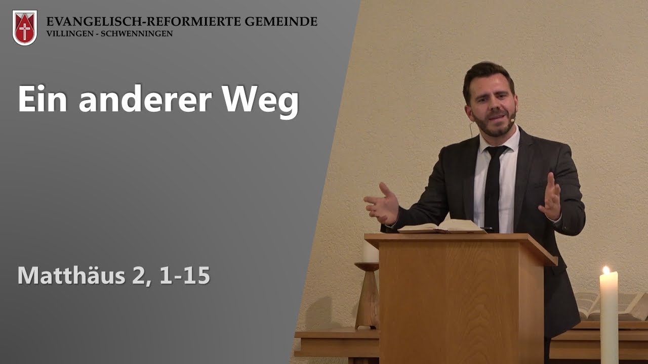 Ein anderer Weg (Matthäus 2, 1-15) // Andreas Repp - YouTube