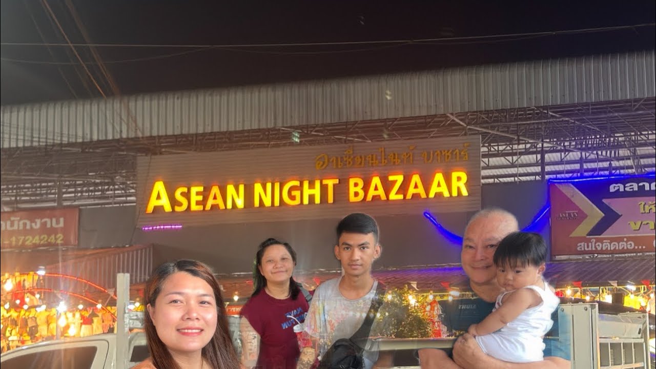 ASEAN NIGHT BAZAAR NIGHT MARKET AT HATYAI THAILAND - YouTube