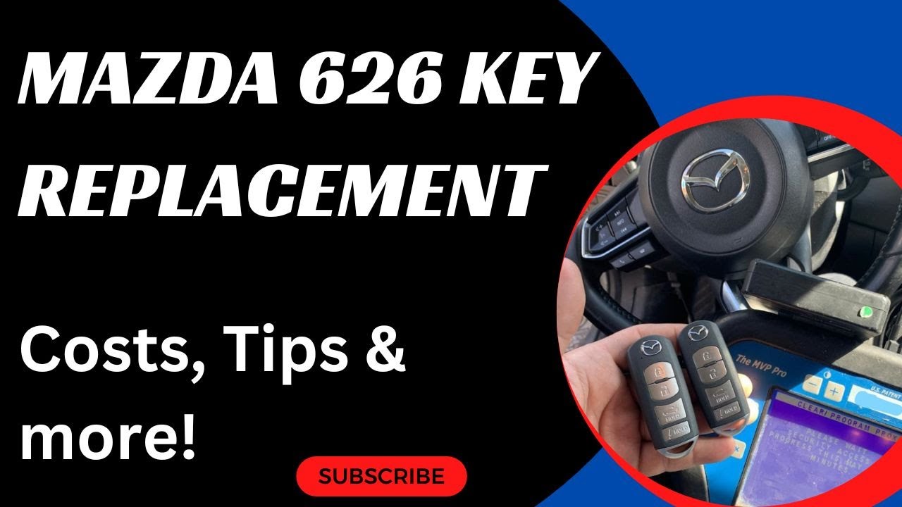 Mazda 626 Key Replacement - How to Get a New Key. (Tips to Save Money ...