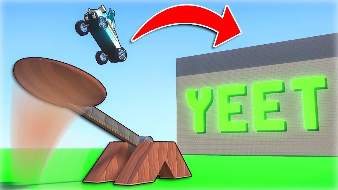 I Built a Track to CATAPULT My FRIENDS! - YouTube