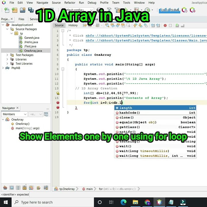 Arrays In Java Java Array Shorts Youtube