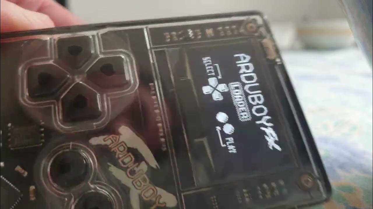 All Black Arduboy FX Special Edition strait Sigma son - YouTube