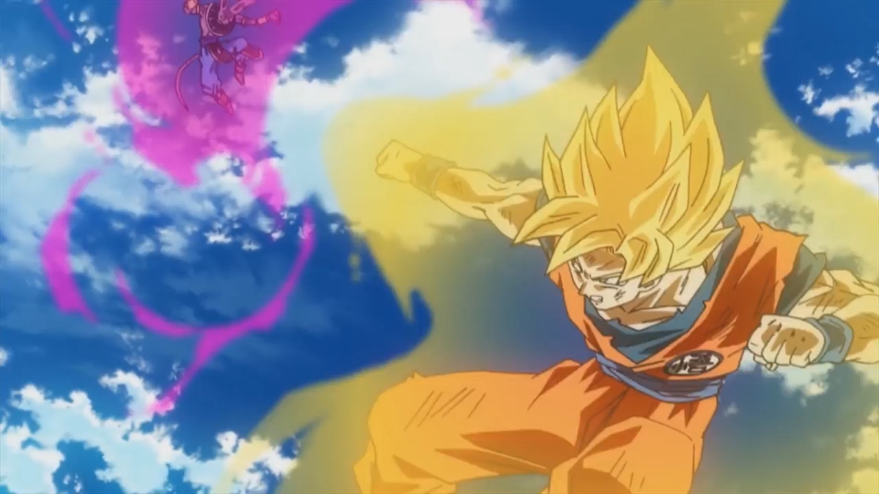 Super Saiyan Goku vs Beerus (English Dub) HD - YouTube