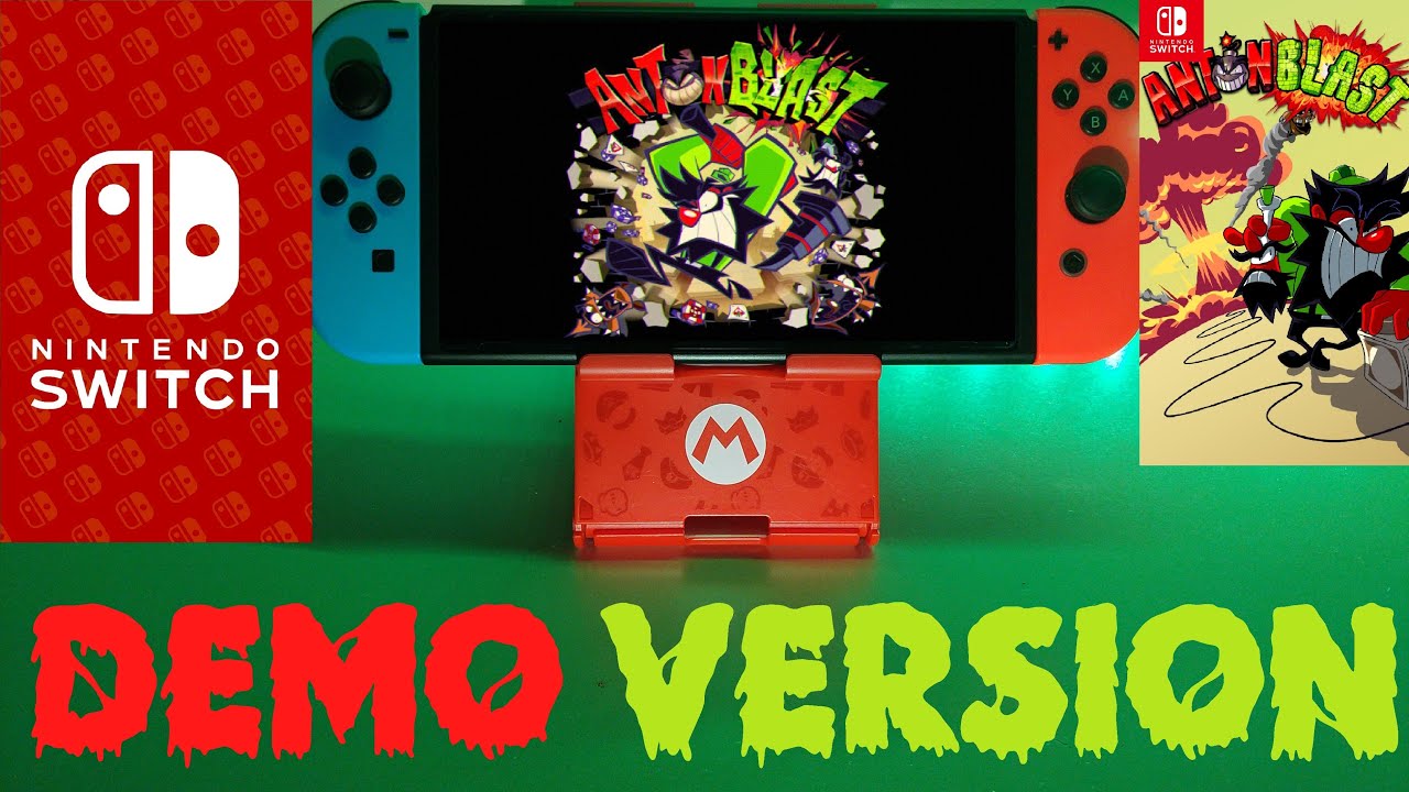 ANTONBLAST - Demo Version / Nintendo Switch / Gameplay - YouTube