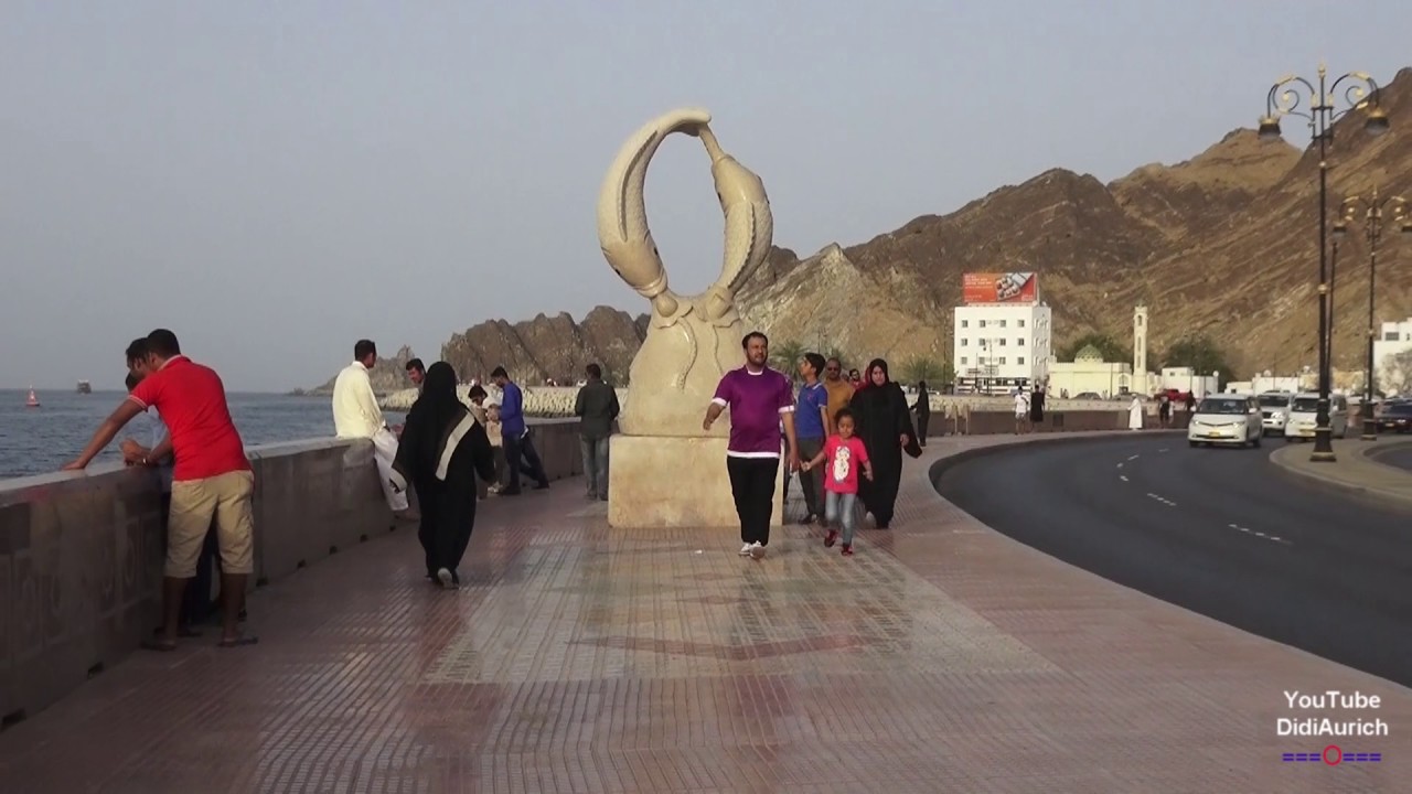 Oman Matrah Walk Score of Al Bahri Rd Muscat Maskat Oman Mutrah Souq ...