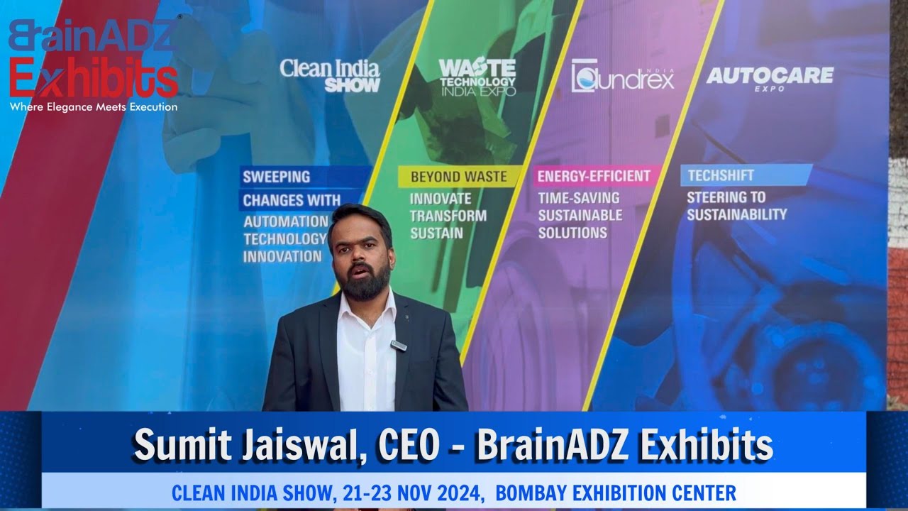 Stunning Stall Designs at Clean India Show 2024 | Insights by Sumit ...
