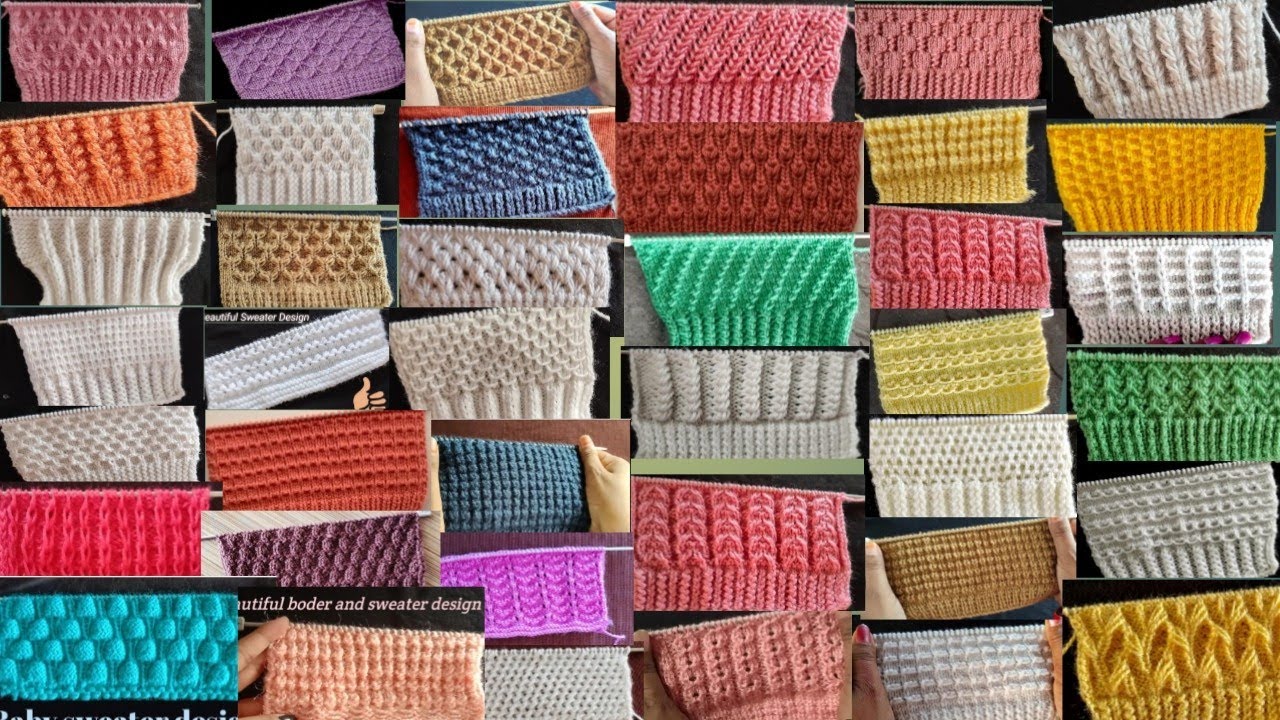 100 Single colour sweater design/very easy and beautiful sweater design ...