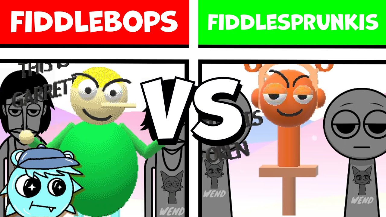 Incredibox FiddleBops Original VS FiddleBops But Sprunki! NEW MOD ...