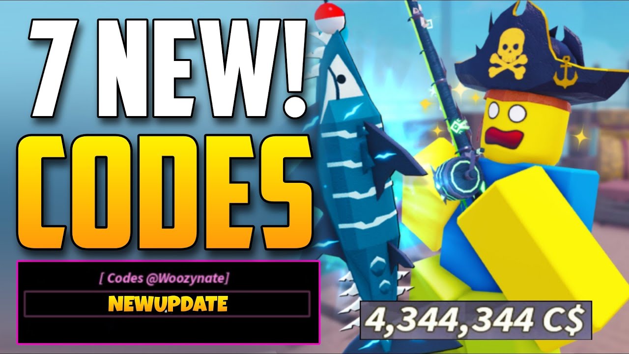 *NEW* ALL WORKING CODES FOR FISCH IN 2024! ROBLOX FISCH CODES - YouTube