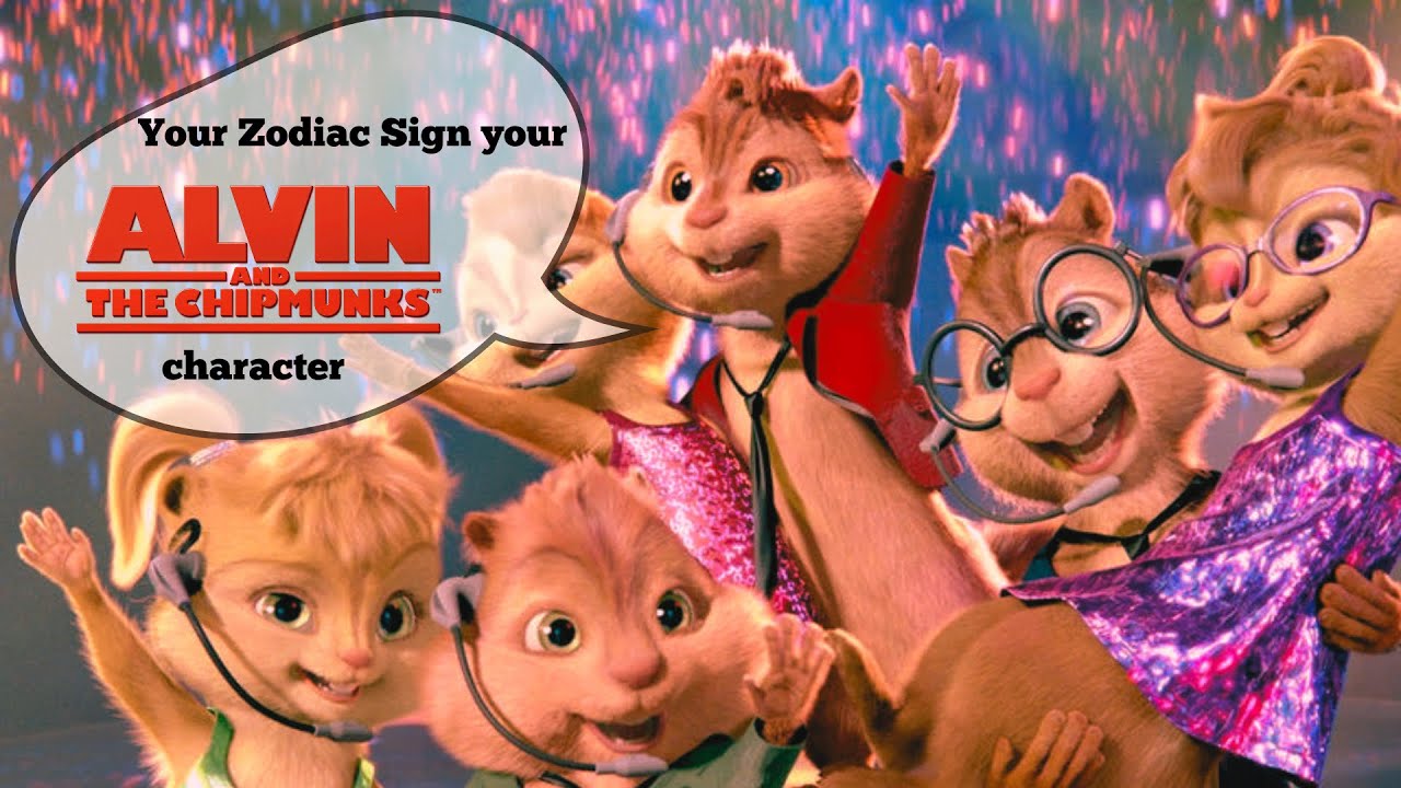 Alvin and the chipmunks as zodiac signs - JessicaGMendoza.com