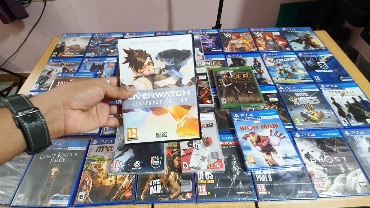 My Games Disc Collection - PS4 / XBOX One / Nintendo Switch / PC - YouTube