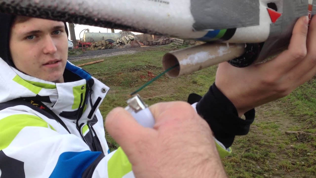 Multiplex Mini Mag Rocket Launch - YouTube