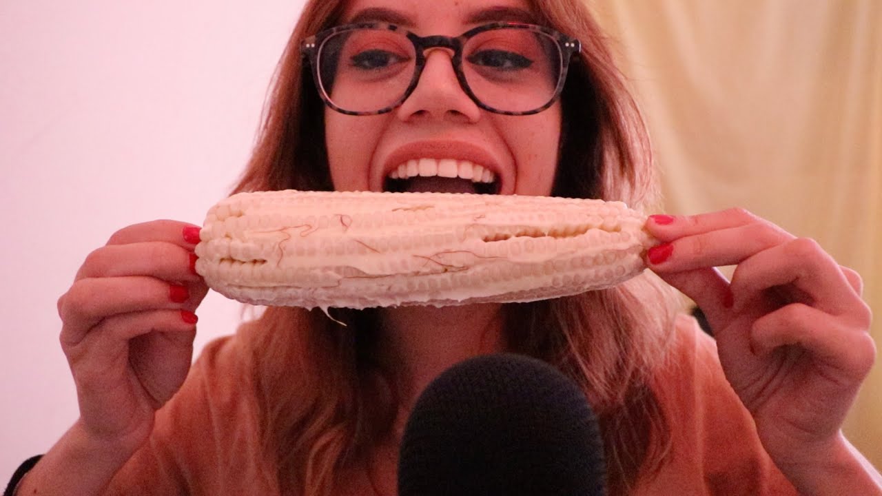 ASMR comiendo elote preparado 🌽 - YouTube