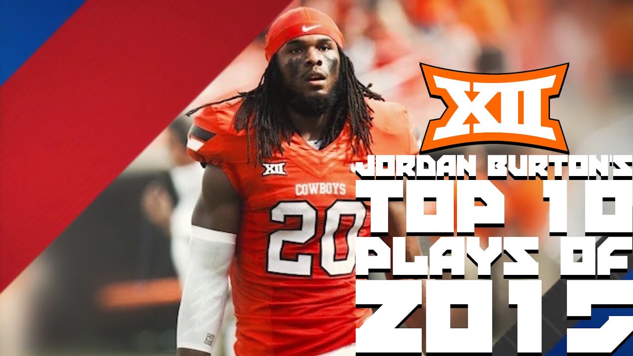 Jordan Burton Oklahoma State Top 10 Plays 2015 - YouTube