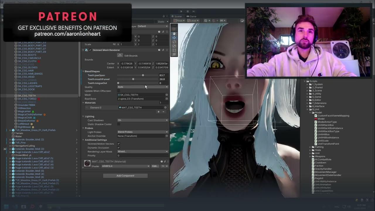 Unity Engine Mapping Apple Blendshapes to Mouth Visemes - YouTube