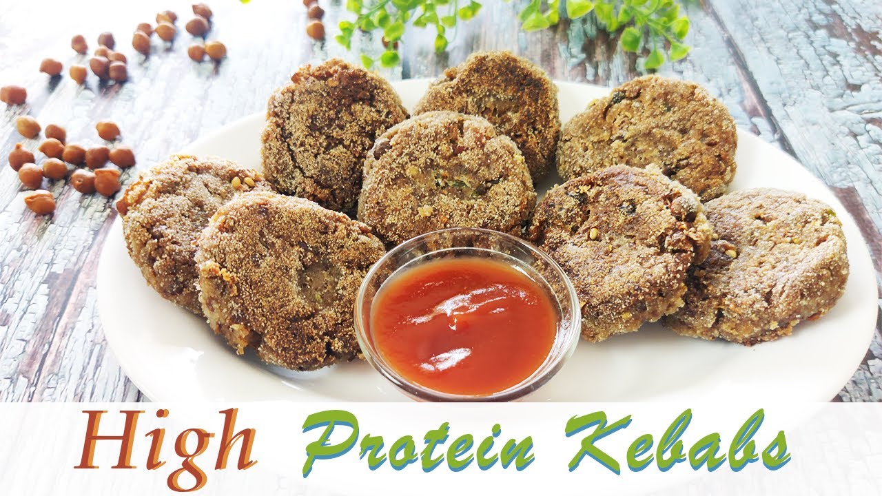 High protein kebabs | Healthy recipe | Chana recipe | Sans Ka Tadka ...