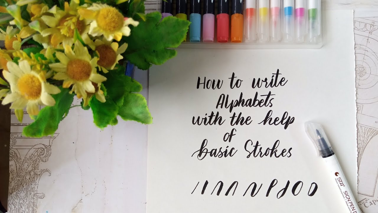 How to: Calligraphy & Hand Lettering for Beginners with the help of ...