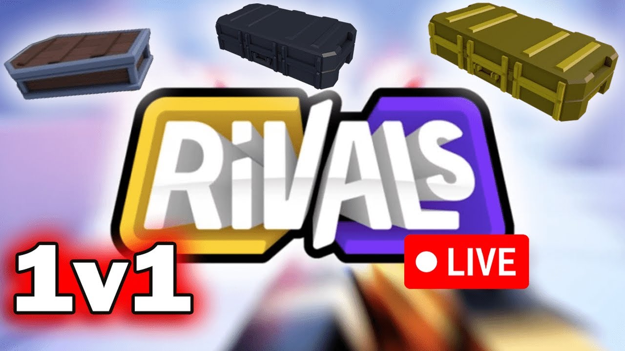 🔴beat me for a skin crate in roblox rivals - YouTube