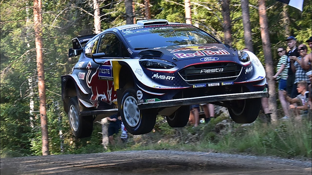 WRC Rally Finland 2018 - JUMPS & MAX ATTACK - YouTube