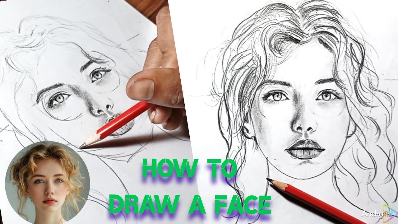 Drawing Faces for Beginners / drawing practice - YouTube