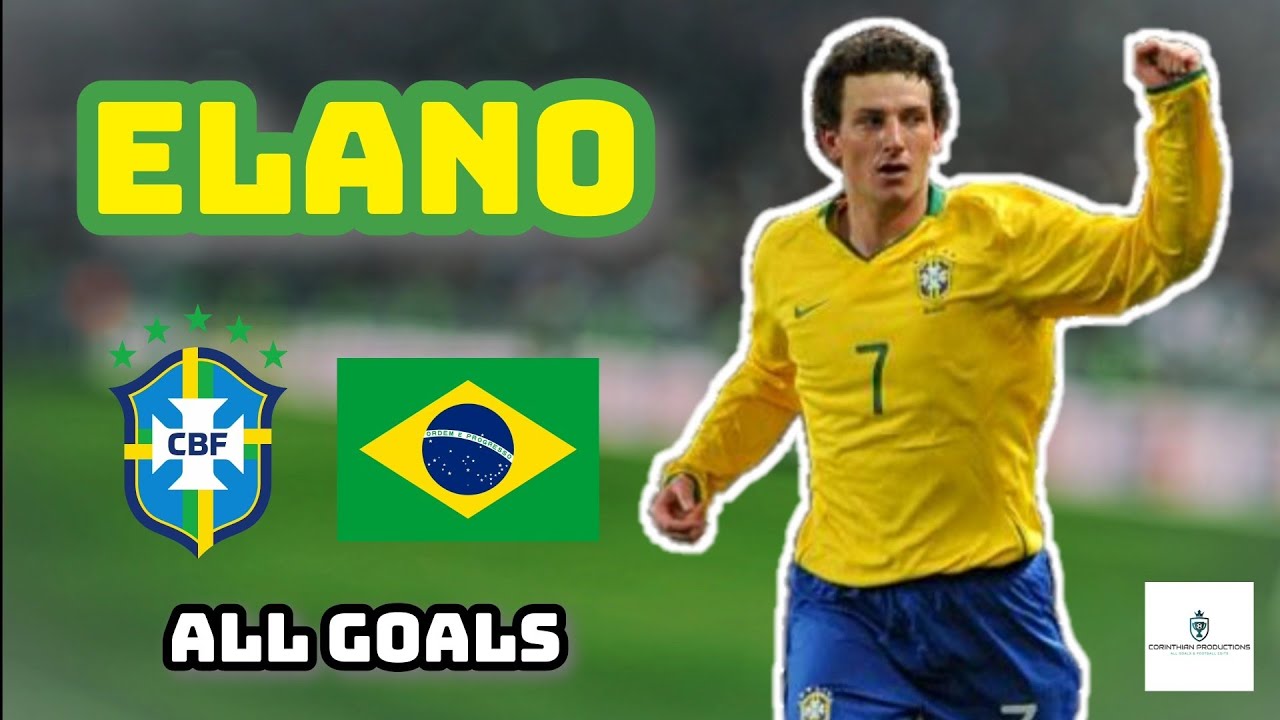 Elano | All 9 Goals for Brazil (Seleção Brasileira) - YouTube