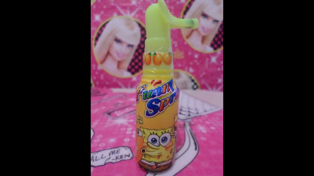 BOB ESPONJA SPONGEBOB FUNNY SPRAY DULCE LIQUIDO - YouTube