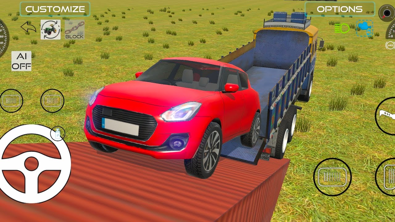 Drive Truck & Loaded Swift Car In Truck In Game 😊 #gaming #games #truck ...