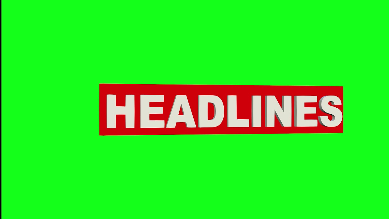 Free Download Headlines animation Design By TM Graphics - YouTube