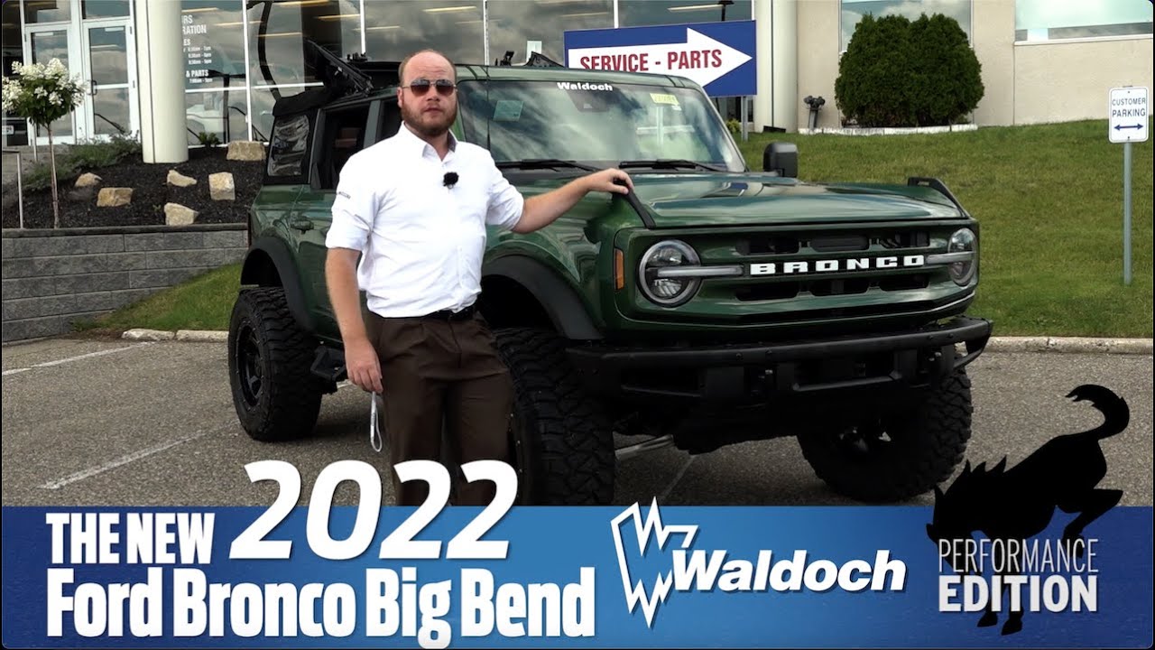 [Off-Road] 2022 Ford Bronco Big Bend | Waldoch Off Road Package | Bloomington | Mpls | St Paul ...