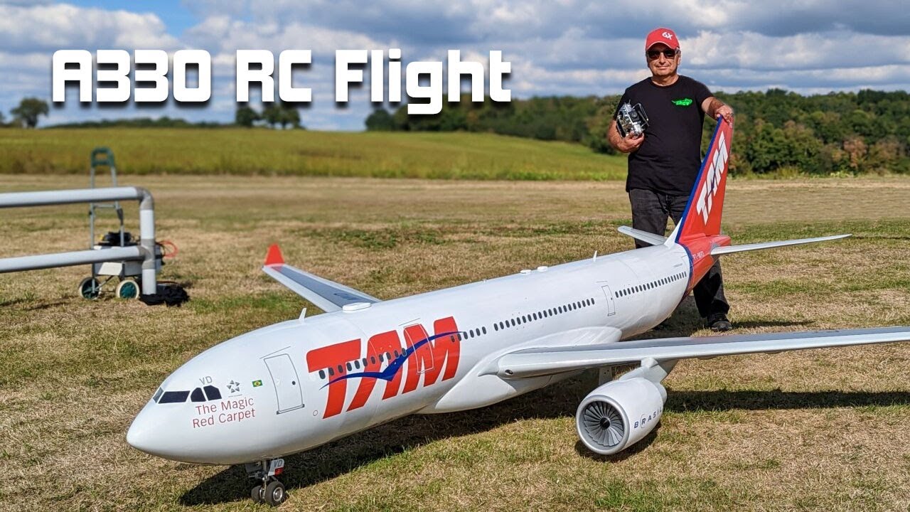 A330 RC Flight - AMCV - YouTube