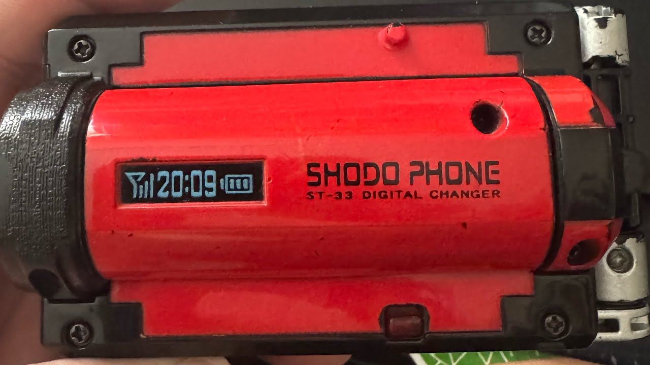 Samurai Sendai shinkenger shodophone review - YouTube