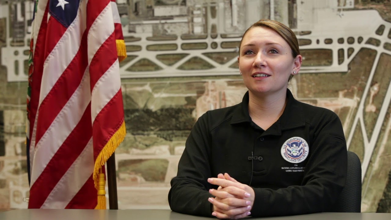 Testimonial - Amber - Transportation Security Specialist Explosives ...