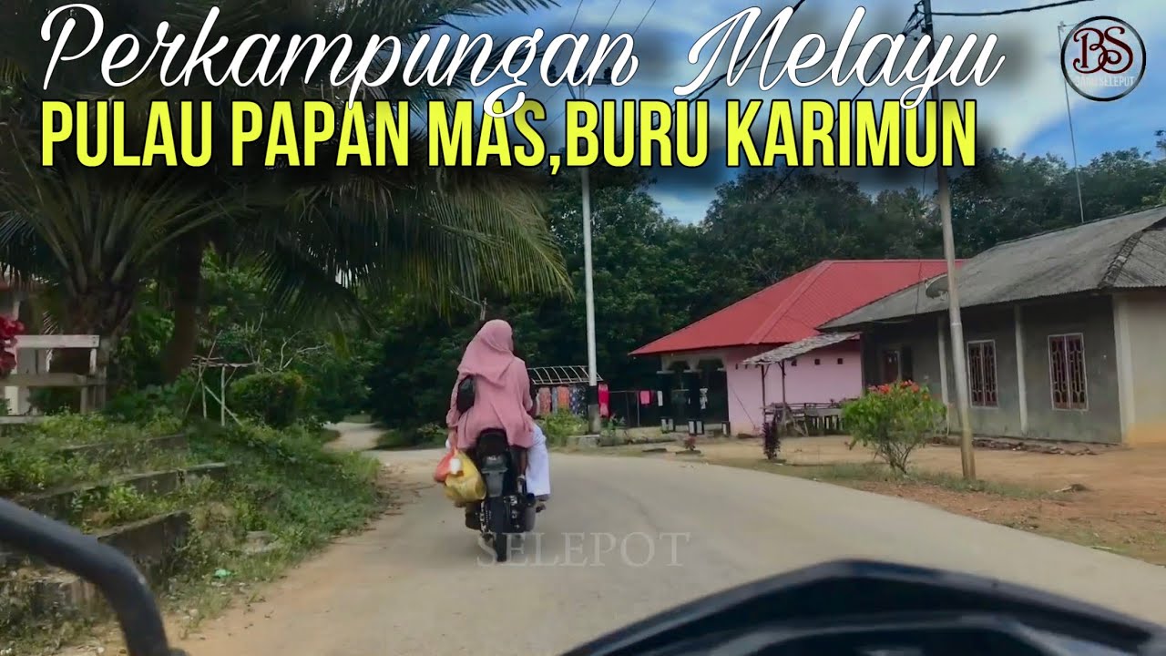 suasana perkampungan dan melihat dari dekat kehidupan orang orang ...