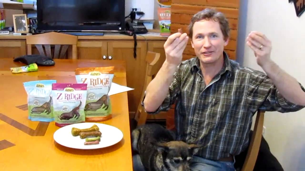 Zuke's Founder Eats Dog Dental Bone - YouTube