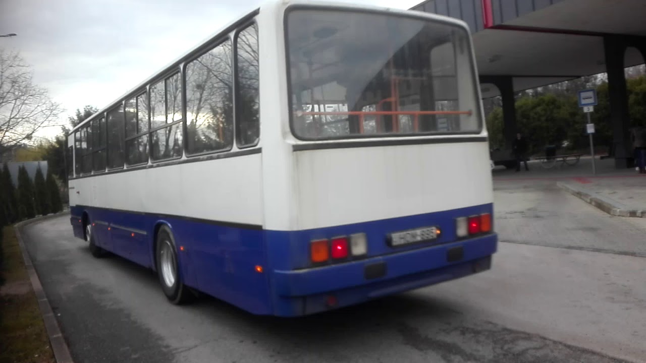 Ikarus 263,HDM-895 indul Zalakarosról - YouTube