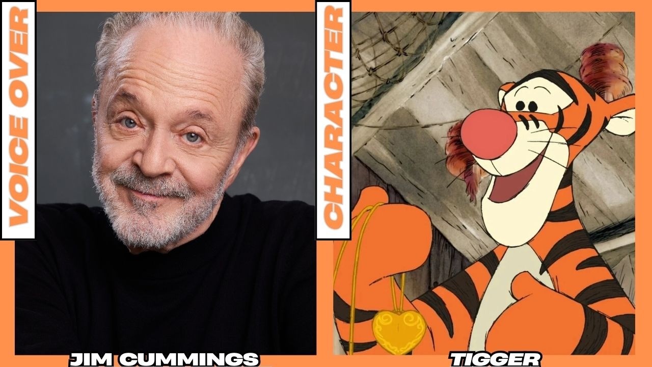 COMPARISON VOICE OVER AND CHARACTER THE TIGGER MOVIE - YouTube