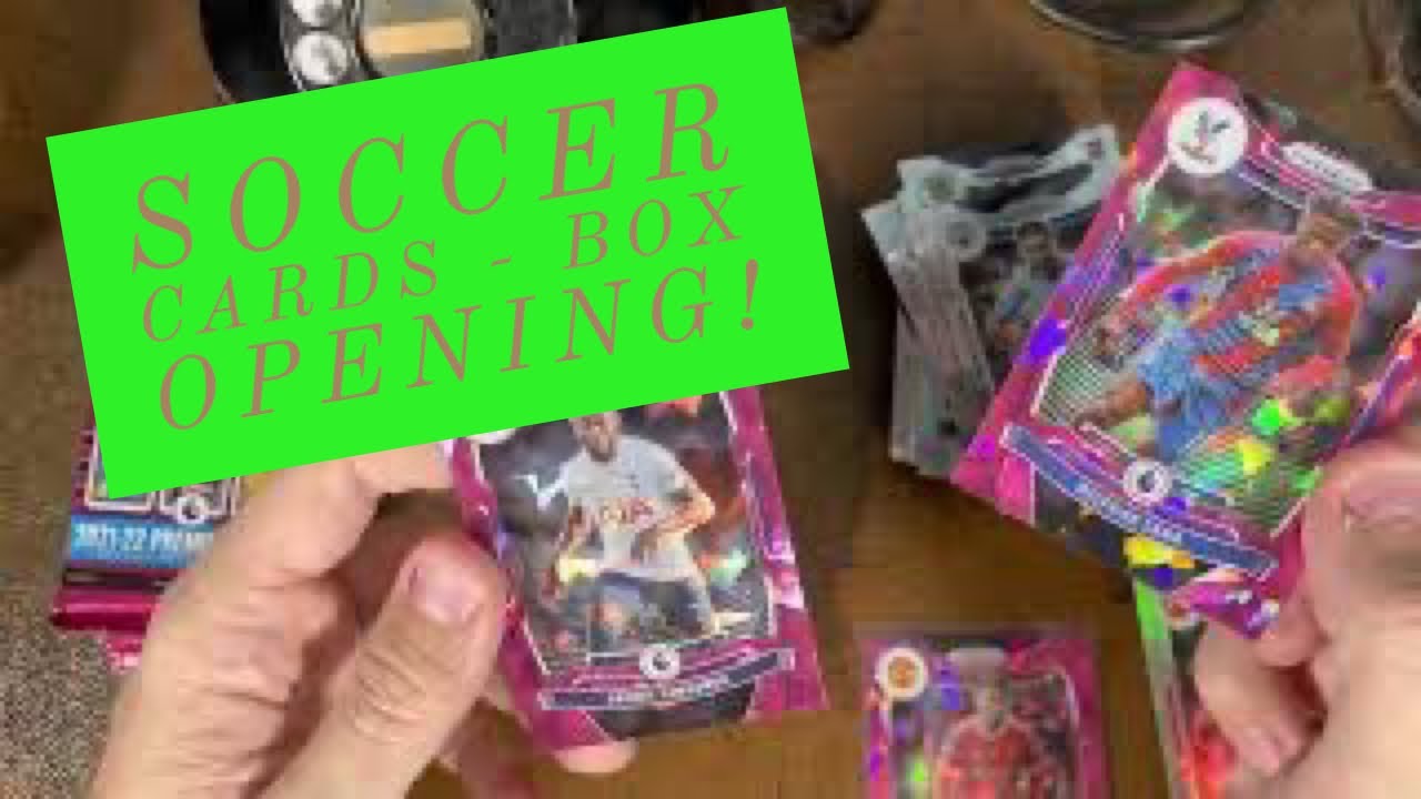 Soccer Card Box Open - Football? Futbol? First Time Opening! - YouTube
